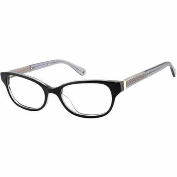 kate spade | Accessories | New Kate Spade Rainey 807 Black Eyeglasses ...